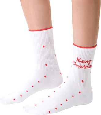Freebird by Steven Lustige Socken mit Christmas Motiv Herren und Damen, Weihnachtssocken, Bunte Socken Herren & Damen, Baumwollsocken I EU 41-43/44-46/35-37/38-55