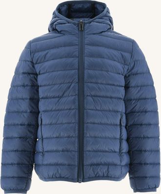 Jott Doudoune l&eacute;g&egrave;re &agrave; capuche enfant Bleu jeans Hugo - Taille 10/12A