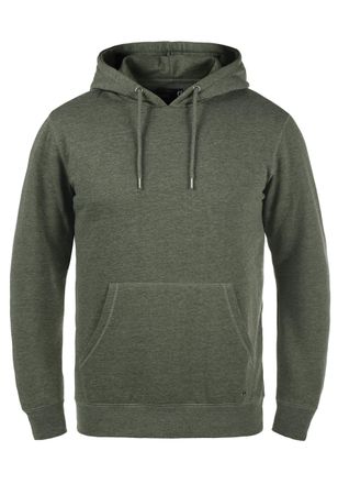 Solid Bert Herren Kapuzenpullover Hoodie Pullover Mit Kapuze Und Fleece-Innenseite, Größe:XXL, Farbe:Climb Ivy Melange (8785)