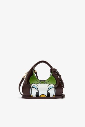Ganni Mini sac hobo marron Daisy Duck - Pour Femme
