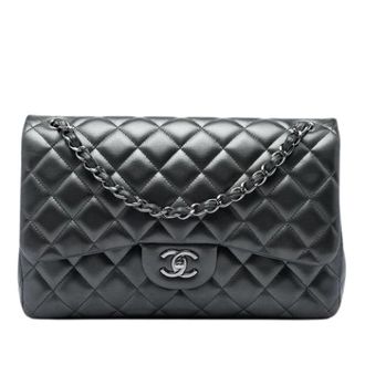 Chanel Pre-owned Double Flap Shoulder Bag - - Pre-owned - Damen - Grau - ONE SIZE
