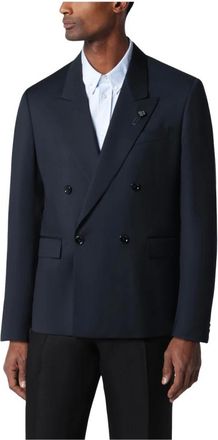 Lardini Homme, Vestes, Bleu, Taille: 2XL Giacca Doppio