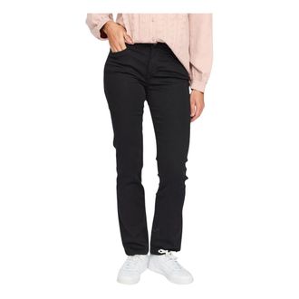 2-Biz Slim-fit Hose - - Trousers - Damen - Schwarzk - M