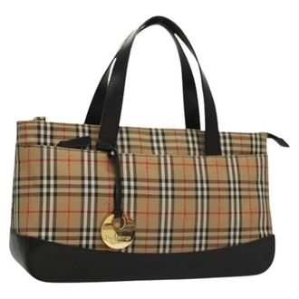 Burberry Sac &agrave; main Pre-owned - Femme - Pre-owned - Beige - Taille: ONE Size