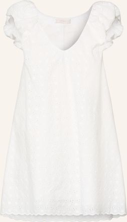Faithfull The Brand Faithfull The Brand Kleid Clementina Aus Lochspitze weiss