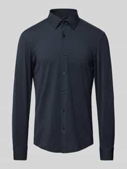 HUGO BOSS Slim Fit Business-Hemd mit Kentkragen Modell Hank