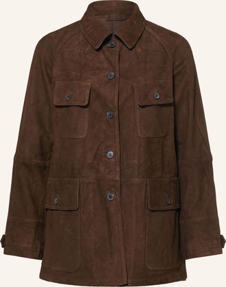 AllSaints Allsaints Lederjacke Roiya braun