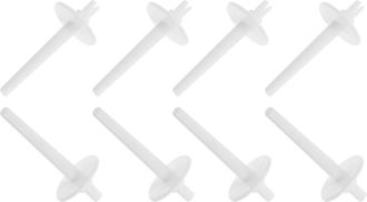 Cabilock 10 St&uuml;ck Kunststoff Garnrollenhalter Ersatz f&uuml;r N&auml;hmaschinen Garnrollenst&auml;nder Garnf&uuml;hrung Zubeh&ouml;r f&uuml;r N&auml;hprojekte und Quiltarbeiten