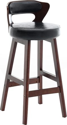 Generic Barhocker in Tresenh&ouml;he mit PU-Lederbezug, K&uuml;cheninsel, Kneipe, Caf&eacute;, Esszimmer, Vintage-Barst&uuml;hle
