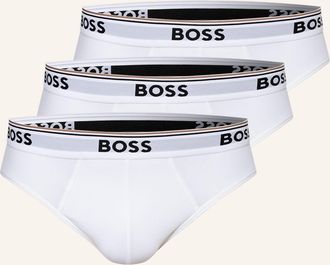 HUGO BOSS 3er-Pack Slips weiss