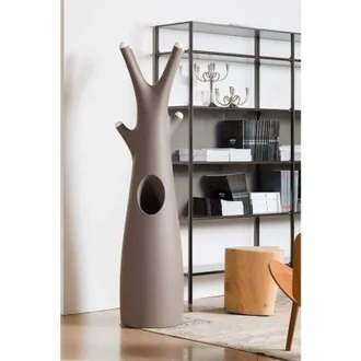 Plust Moderner Standgarderobe f&uuml;r Diele, Wohnzimmer, B&uuml;ro Godot - Grau