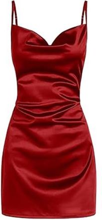 Generic Robe De Soiree Rose Paillette Robe à Volants Jupe en Jean éVaséE Jupe Ventre Plat Robe Noël Noire Jupon Noir Robe Longue Verte A Fleur Jupe en Latex R