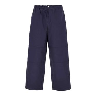 Moncler Pantalone Weite Hose - - Trousers - Herren - Blau - M