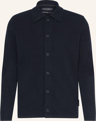 Marc O'Polo Marc Opolo Strick-Overshirt blau