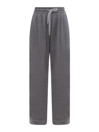 Brunello Cucinelli Pantalons Décontractés - Gris