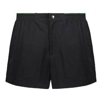 Bottega Veneta Homme, Maillots de bain, Noir, Taille: XL Short de bain en nylon doublé de filet