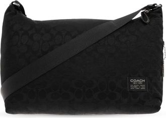 Coach Homme, Sacs, Noir, Taille: ONE Size Sac bandouli&egrave;re Leo