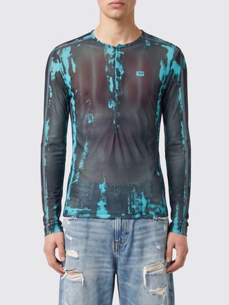 Diesel T-Shirt Herren Farbe Blau