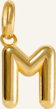 Pompidou Anh&auml;nger Puffy Letter M By Glambou gold