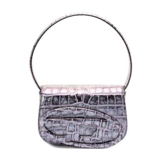 Diesel Femme, Sacs, Violet, Taille: ONE Size Sac bandoulière 1DR en cuir