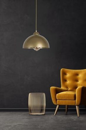 Opviq Elegant Antique Metal Chandelier, 25 cm Diameter, 70 cm Adjustable Height, E27 Max 40W, IP20 | Perfect for Living Room & Dining Spaces