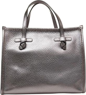Gianni Chiarini Shopper & Totes - Grained Leather Handbag - Gr. unisize - in Grau - für Damen