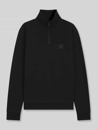 Boss Orange by Hugo Boss Regular Fit Troyer aus reiner Baumwolle Modell Zetrust