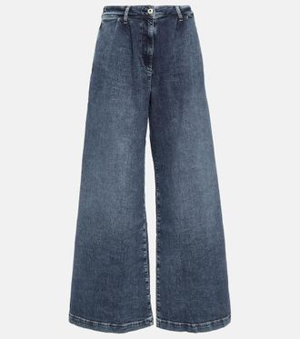 AG - Adriano Goldschmied High-Rise Wide-Leg Jeans Stella