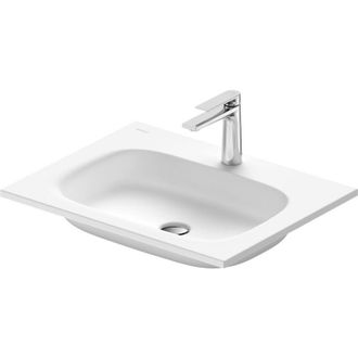 Duravit Duravit Sivida M&ouml;belwaschtisch, 1 Hahnloch mittig, ohne &Uuml;berlauf