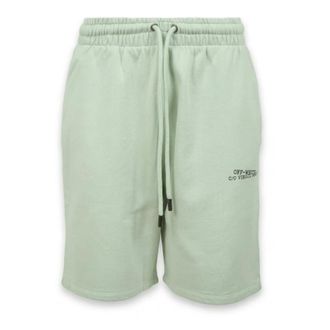 Off-white Herren, Shorts, Gr&uuml;n, MGr&ouml;&szlig;e