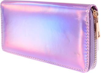 Tendycoco Damen Geldb&ouml;rse Mit Glitzernden Pailletten Lange Brieftasche Aus Pu-Leder Mit Rei&szlig;verschluss Perfekt F&uuml;r Karten Handy Und M&uuml;nzen Modische Clutch F&uuml;r A