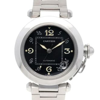 Cartier Pre-owned Rostfreier Stahl watches - - Pre-owned - Damen - Schwarzk - ONE SIZE