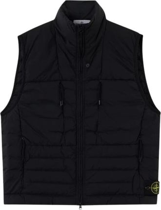 Stone Island Homme, Vestes, Noir, Taille: L Vest
