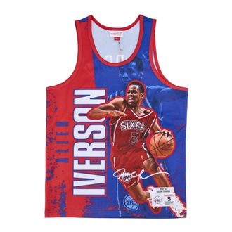 Mitchell & Ness NBA Burst Mesh Tank Top - - Sport - Herren - Mehrfarbig - XL