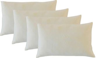 Olympe Literie Olympe Literie - Lot de 4 oreillers 30x50 cm flocons Mémoire de forme