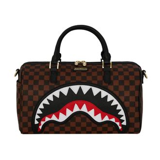 Sprayground Sprayground, unisex, Sacs, Brun, Taille: ONE Size Sawtooth Sharks In Paris Mini Duffle