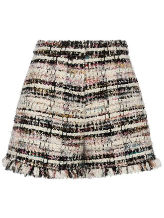 Giambattista Valli short en tweed - Blanc
