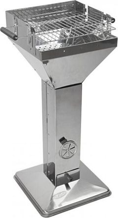 Dema Barbecue en inox sur pied / colonne Merida