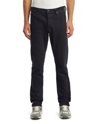 G-Star Herren 3301 Regular Tapered Jeans, Schwarz (Washed Black 51003-D931-H890), 27W / 30L