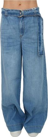 Fracomina Femme, Jeans, Bleu, Taille: W29 Jeans Palazzo