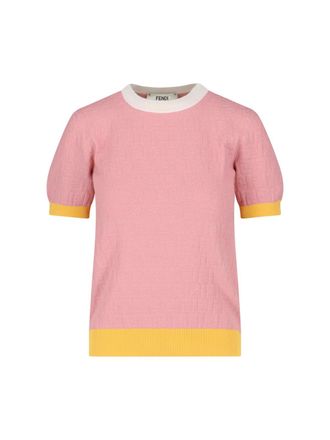 Fendi Pullover Aus Seidenmischung
