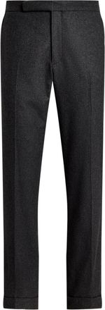 Ralph Lauren Purple Label Hose aus Flanell - Grau