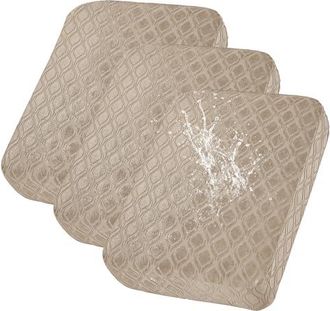 Shanna Housse De Canap&eacute; Extensible Antid&eacute;rapante : 3 Pi&egrave;ces Moderne Imprim&eacute;e, Remplacement Housses De Meubles Imperm&eacute;ables Jacquard (Kaki)