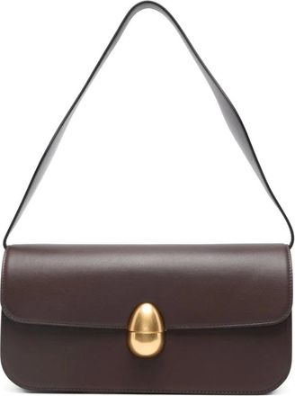 Neous Femme, Sacs, Brun, Taille: ONE Size Sac bandouli&egrave;re &agrave; rabat