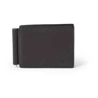 Brunello Cucinelli Homme, Accessoires, Noir, Taille: ONE Size Portefeuille en cuir de veau