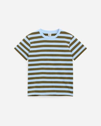 Arket T-Shirt Mit Rundhalsausschnitt -Blau