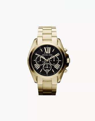 Michael Kors Bradshaw - Chronograph f&uuml;r Damen aus goldfarbenem Edelstahl