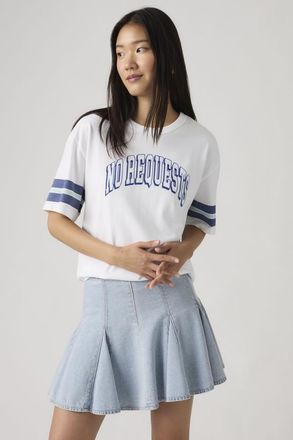 Levi's T Shirt Graphique Tabor - Femme - Blanc / No Requests Bright White - XS