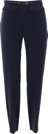 Elisabetta Franchi Pantalons D&eacute;contract&eacute;s - Bleu
