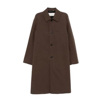 Dries Van Noten Homme, Manteaux, Brun, Taille: M Rankle Coat